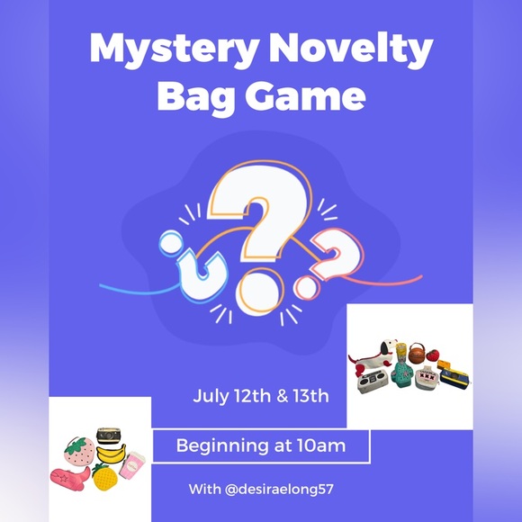 Bags | Mystery Novelty Bag Game | Poshmark